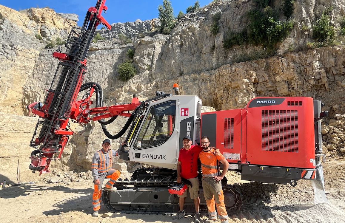 Sandvik presenta el Ranger DX910i en CONEXPO-CON/AGG