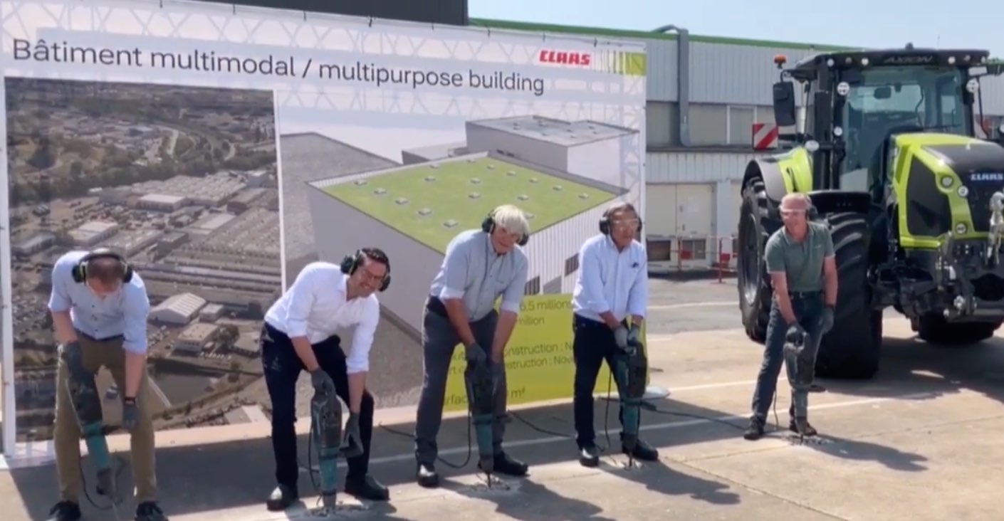CLAAS impulsa su crecimiento con nuevo edificio en Le Mans