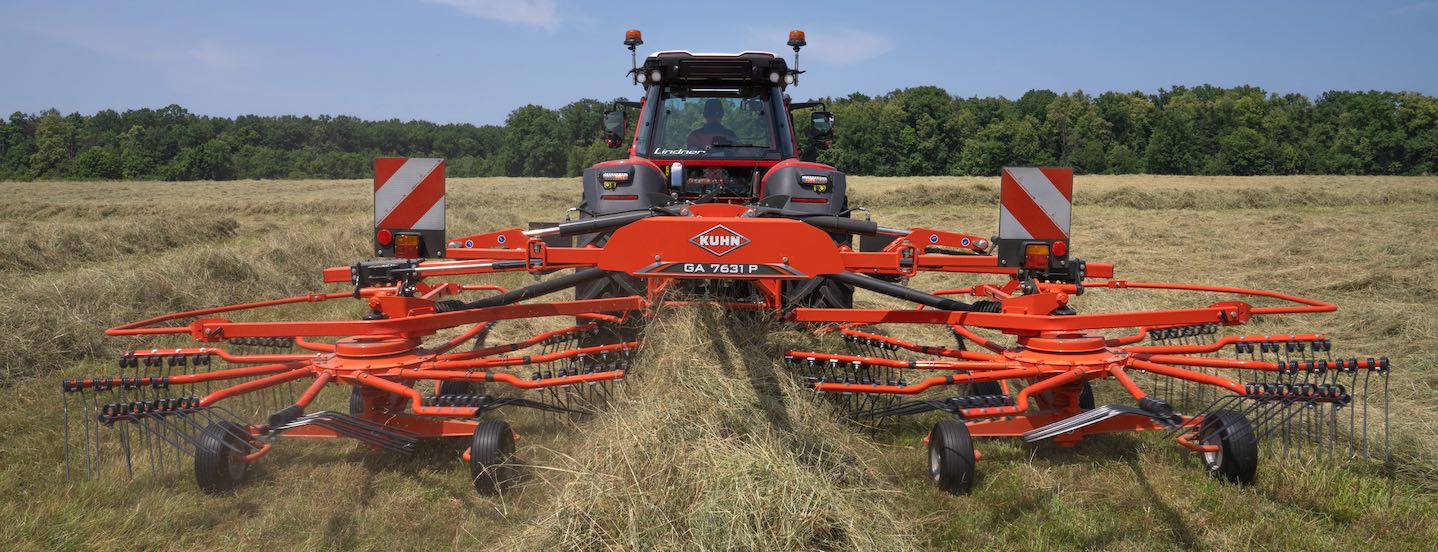 Kuhn presenta nuevo hilerador suspendido doble rotor GA 7631 P