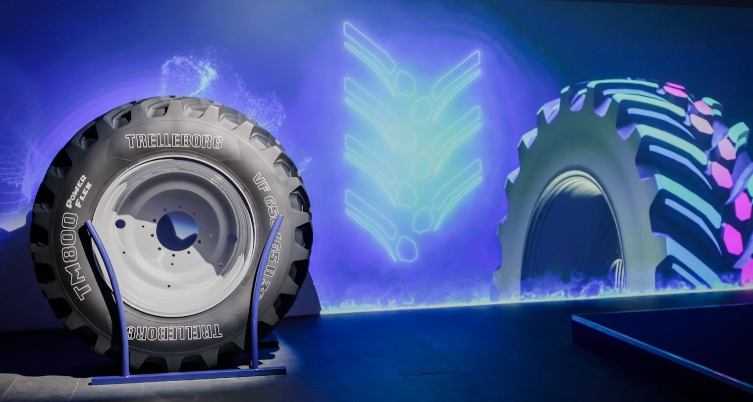 Nuevos neumáticos y tecnologías Trelleborg en Tread The Future