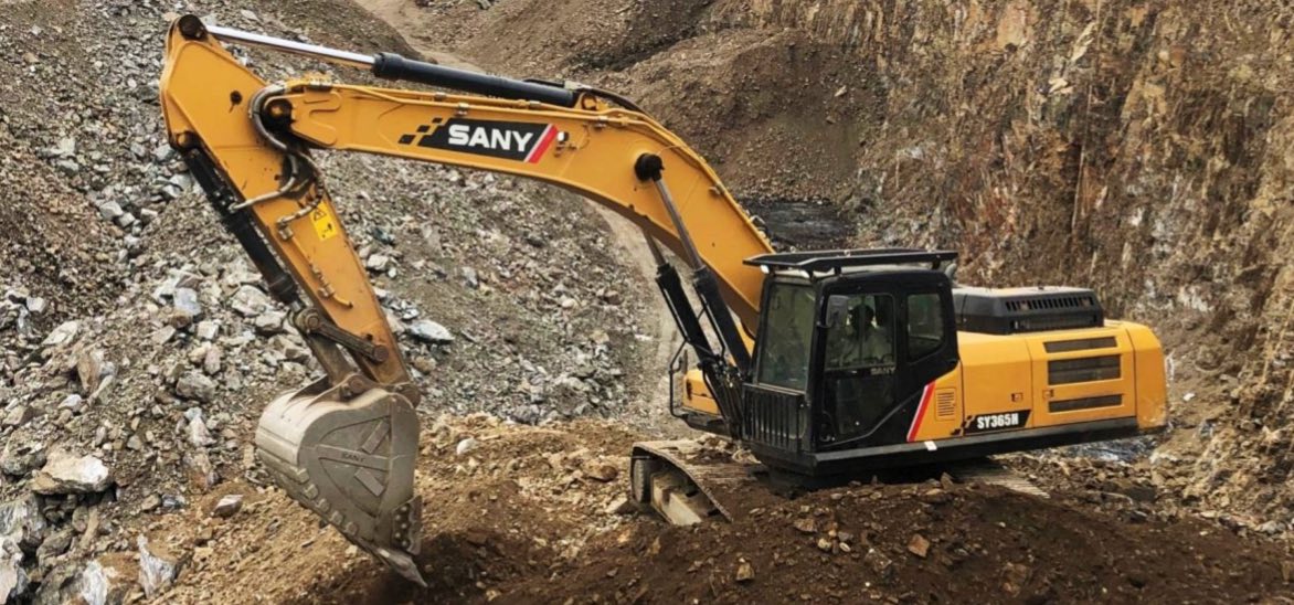 SANY Iberia ya cuenta con la potente excavadora SY365H