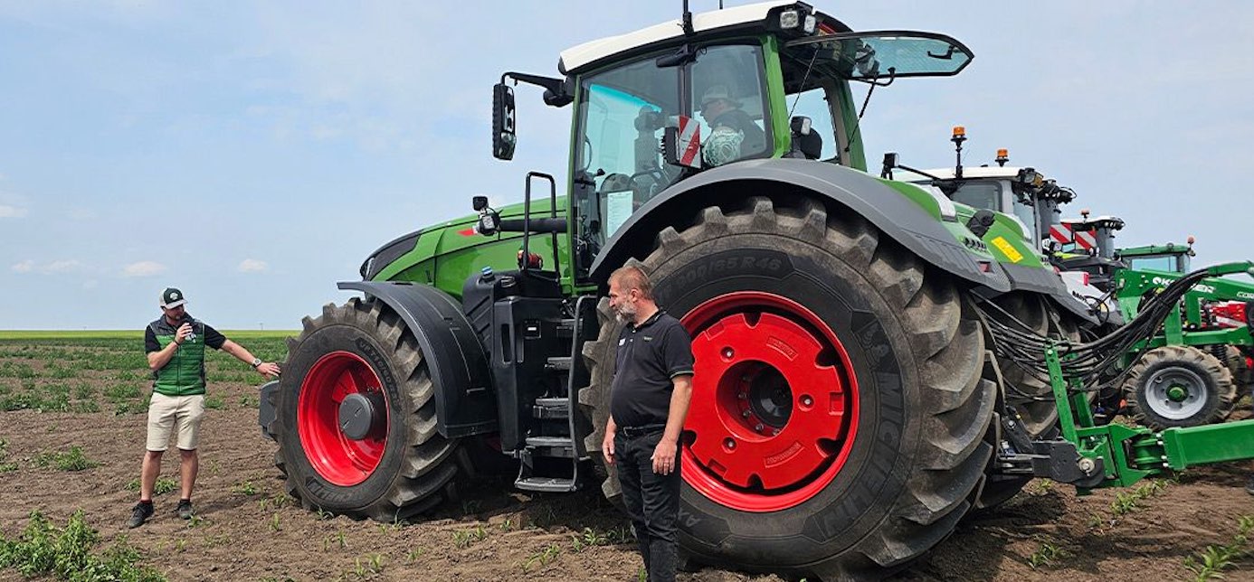 Fendt en Podhory 2025 con demostraciones de vendimia