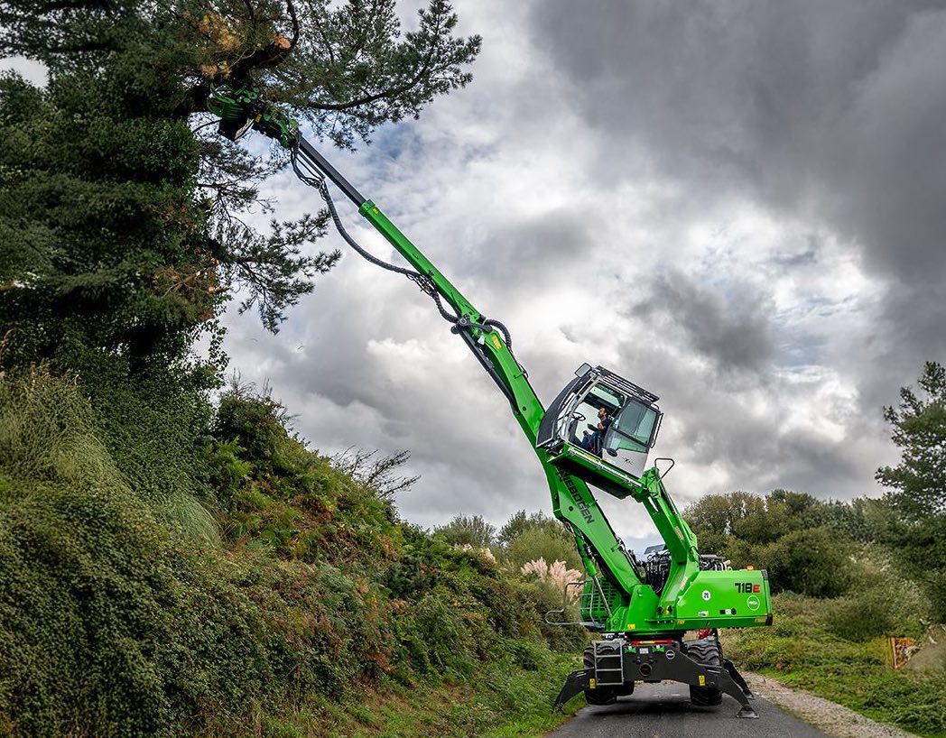 MYCSA muestra en acción la SENNEBOGEN 718 E