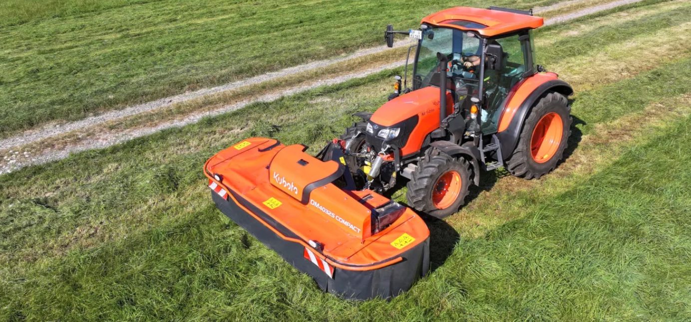 Kubota lanza la nueva segadora frontal DM4032S COMPACT noticias ...