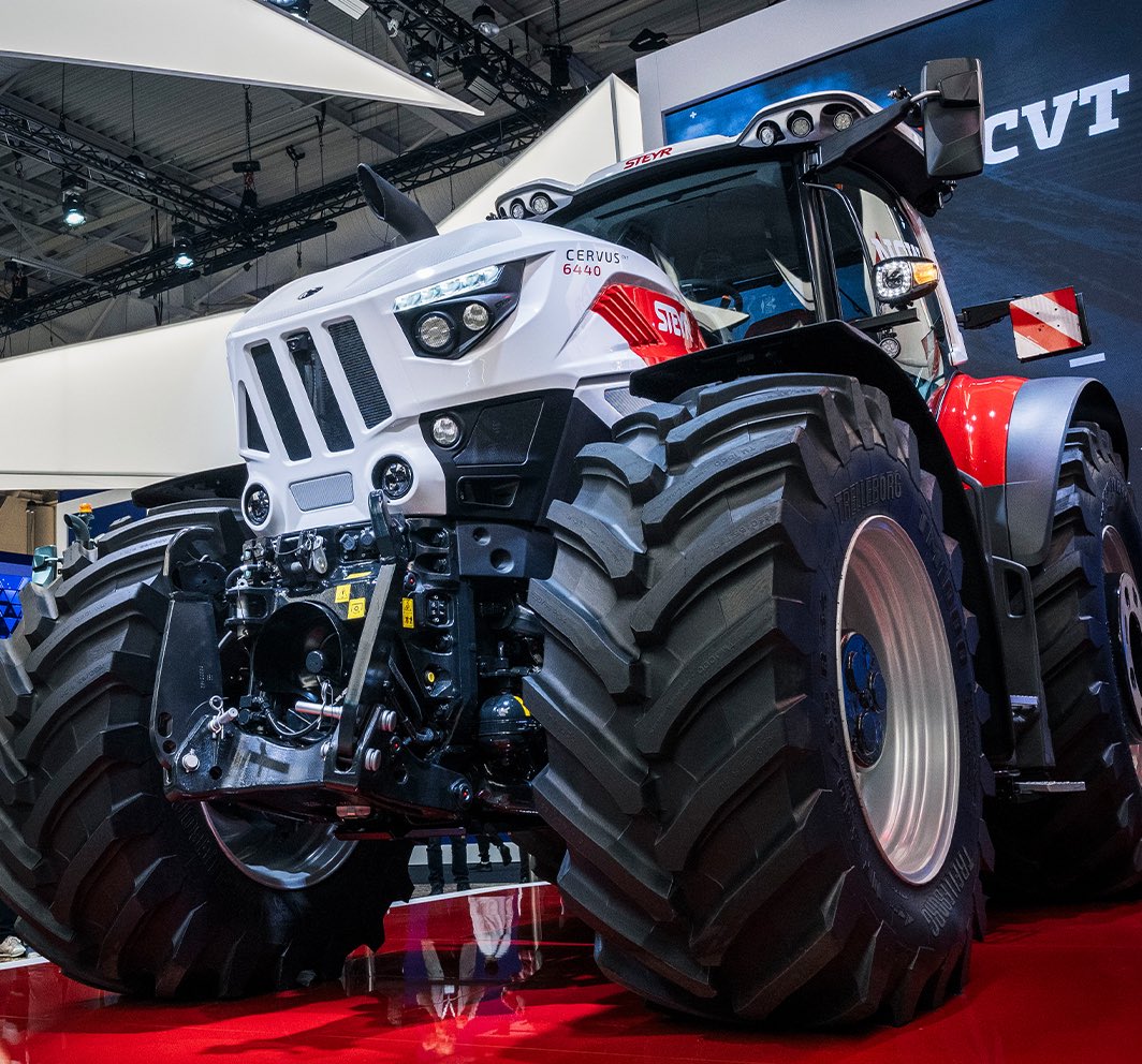 STEYR presenta el nuevo STEYR® CERVUS CVT en Agritechnica