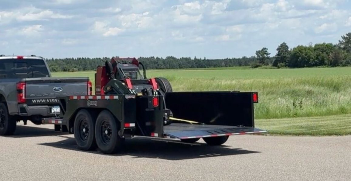 Virnig presentará el Hydraulic Drop Deck Utility Trailer en Conexpo