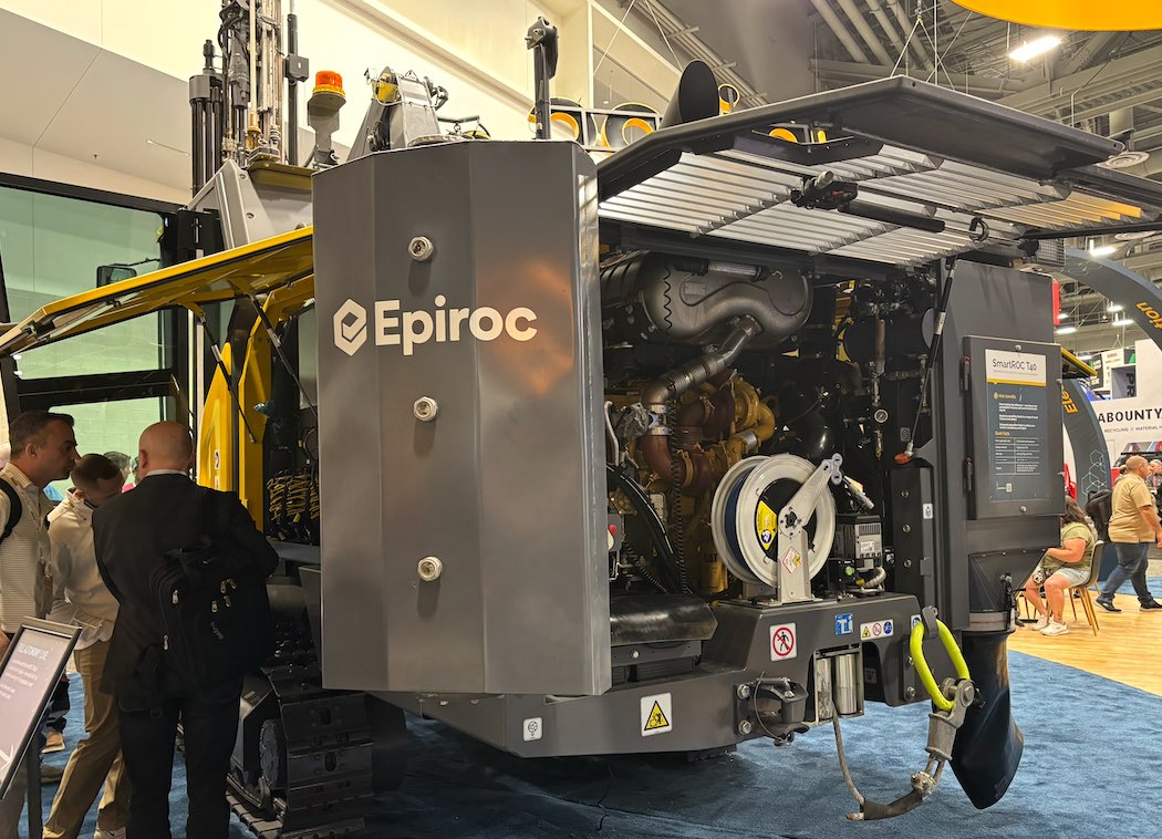 Epiroc lleva el SmartROC T40 a CONEXPO-CON/AGG 2026